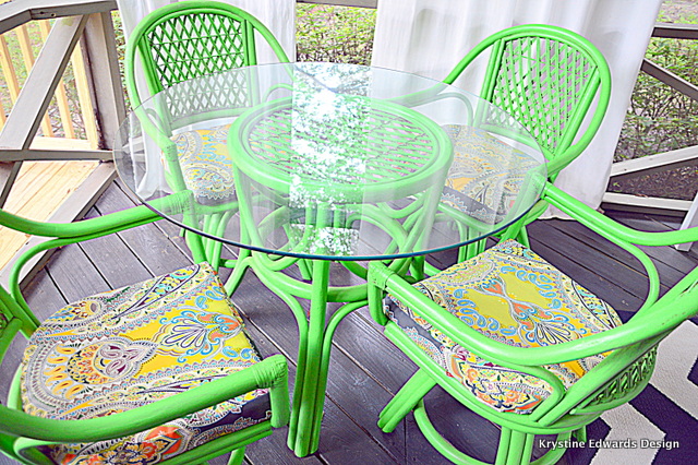 A fun, bright & spacious screen porch for the Clearview project ...